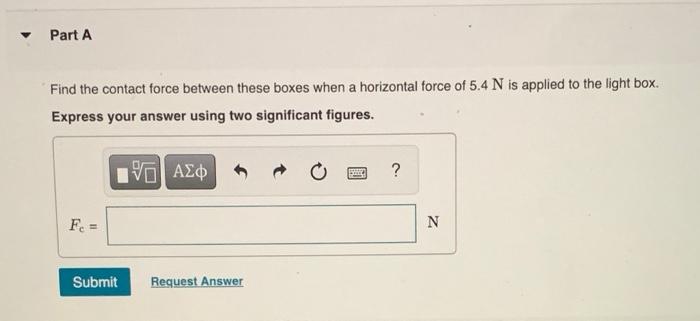 Solved IP Two boxes sit side-by-side on a smooth horizontal | Chegg.com