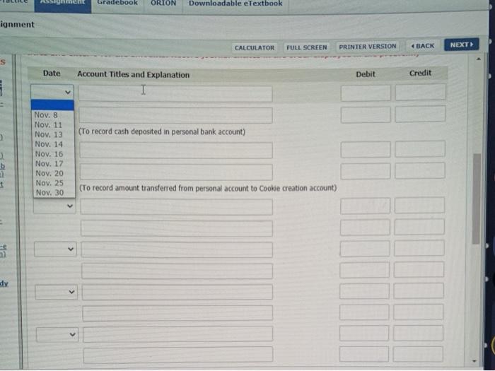 Solved Cookie Creations 02 a-c (Part Level Submission) After | Chegg.com