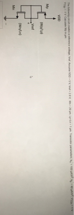 Solved 1000 and The following figure shows an MOS transistor | Chegg.com