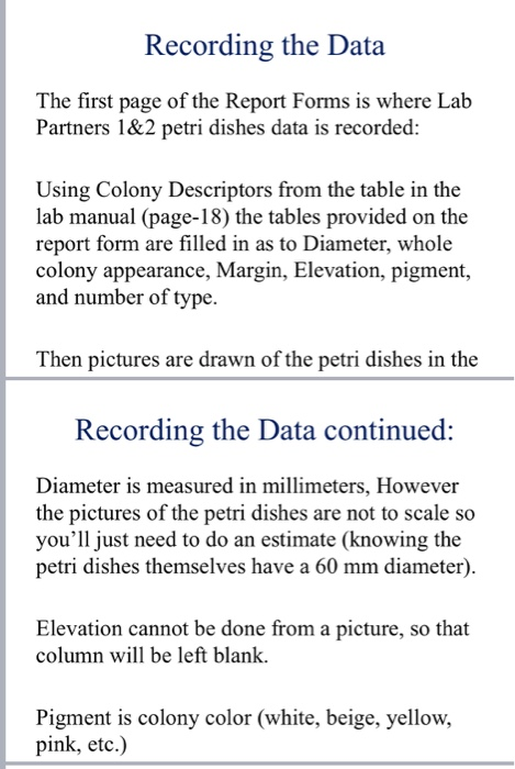 LAB 4 UBIQUITY OF MICROORGANISMS Lab - 4A Laboratory | Chegg.com