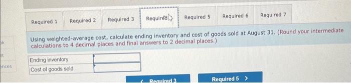 Solved Calculate ending inventory and cost of goods sold | Chegg.com