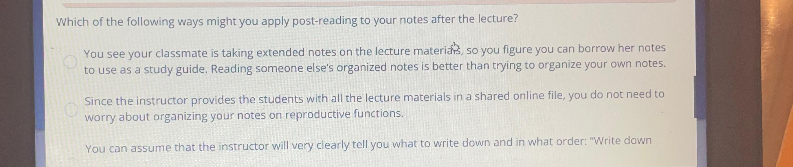 Solved Which of the following ways might you apply | Chegg.com