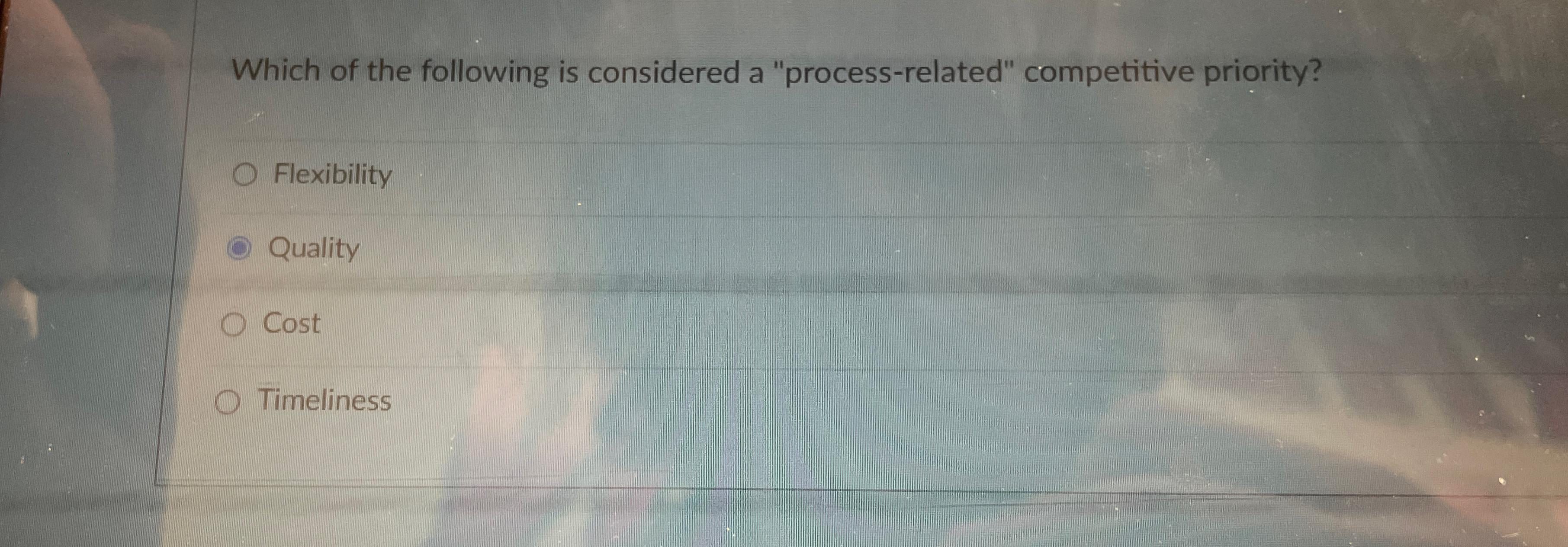 Solved Which of the following is considered a | Chegg.com