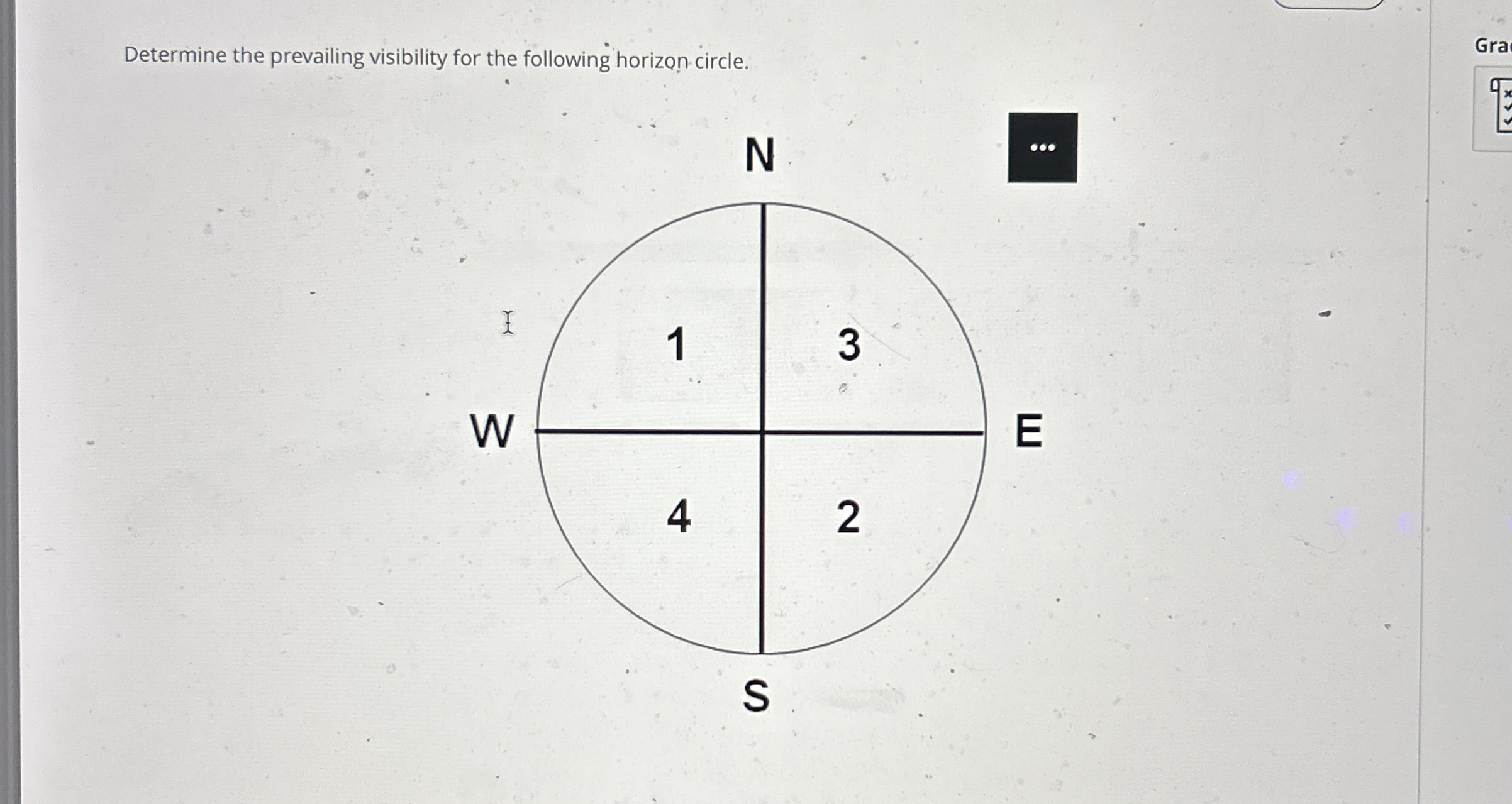 Solved Determine the prevailing visibility for the following | Chegg.com