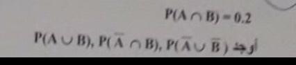 PAB) - 0.2 P(AUB), PAB), PAUB) | Chegg.com