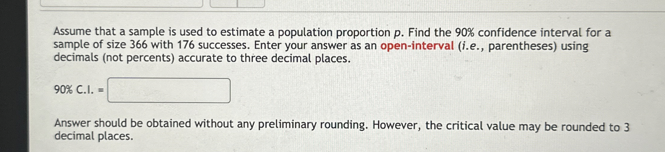 Solved Assume that a sample is used to estimate a population | Chegg.com