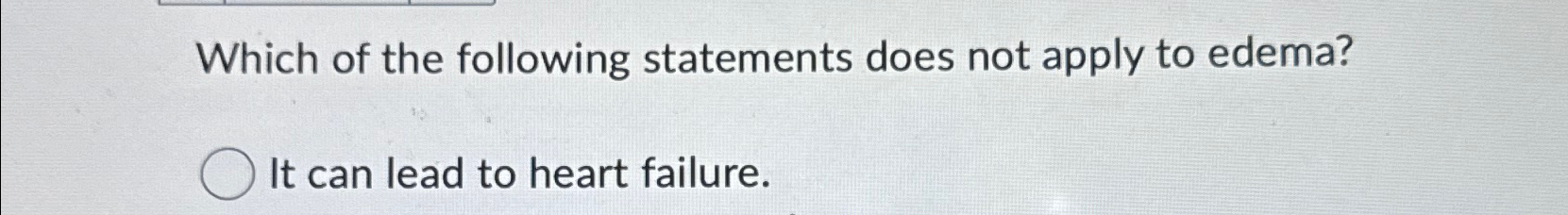 Solved Which of the following statements does not apply to | Chegg.com
