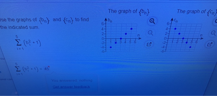 Solved The graph of {bon} The graph of {on se the graphs of | Chegg.com