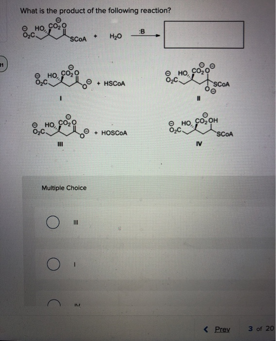 Solved What is the product of the following reaction? OHO, | Chegg.com