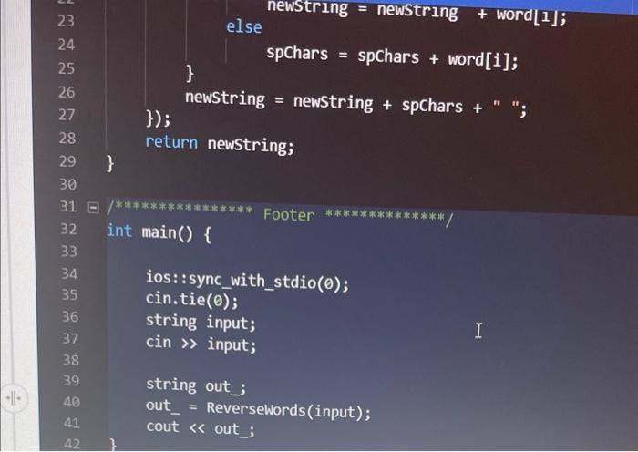 Solved for_each(begin(result), end(result), | Chegg.com