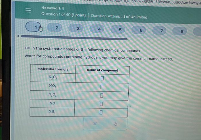 Solved = playe Homework 5 Question 1 of 40 (1 point) | | Chegg.com Solved = playe Homework 5 Question 1 of 40 (1 point) | | Chegg.com