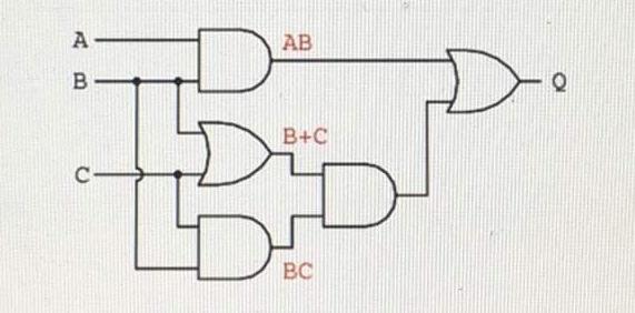 Solved direction: display the truth table and its boolean | Chegg.com