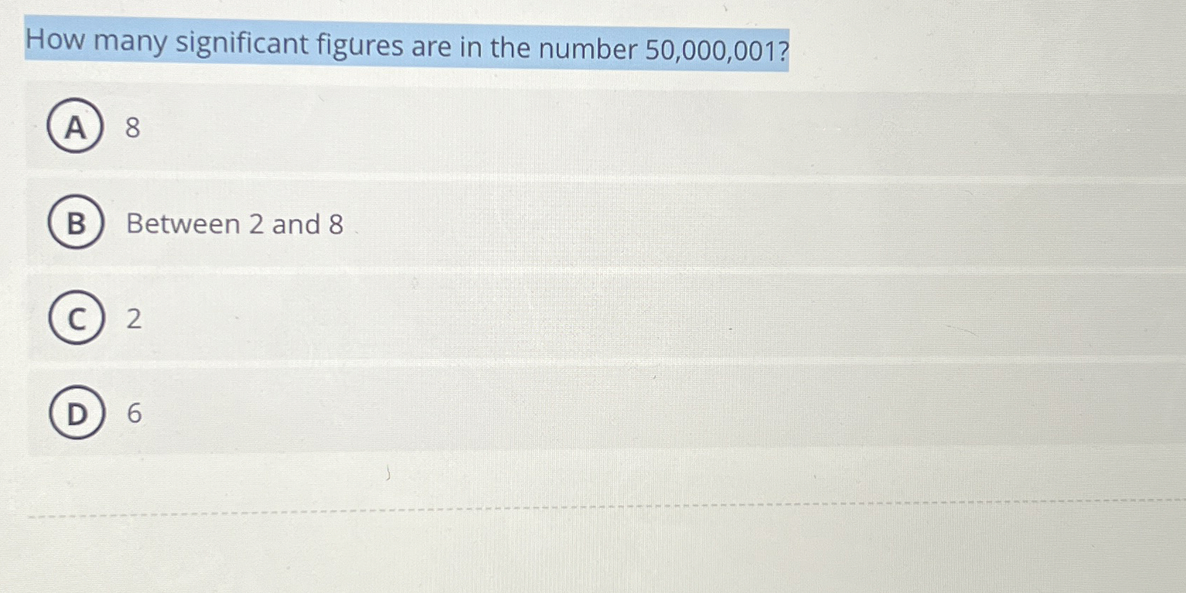 Solved How many significant figures are in the number | Chegg.com