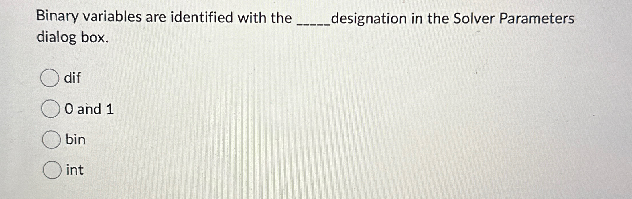 Solved Binary variables are identified with the q, | Chegg.com