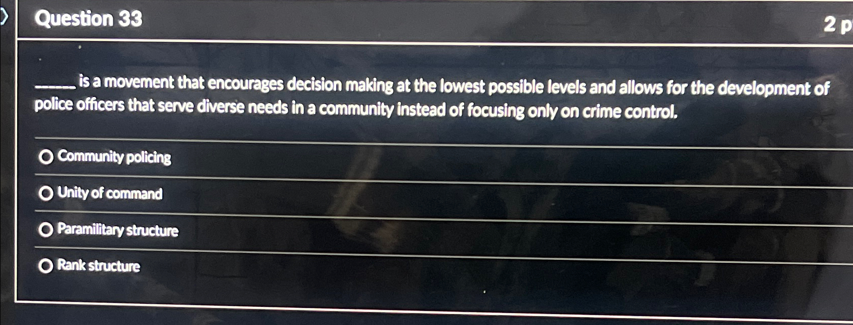Solved Question 38is a movement that encourages decision | Chegg.com