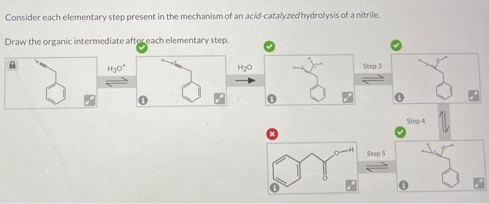 Solved Consider each elementary step present in the | Chegg.com