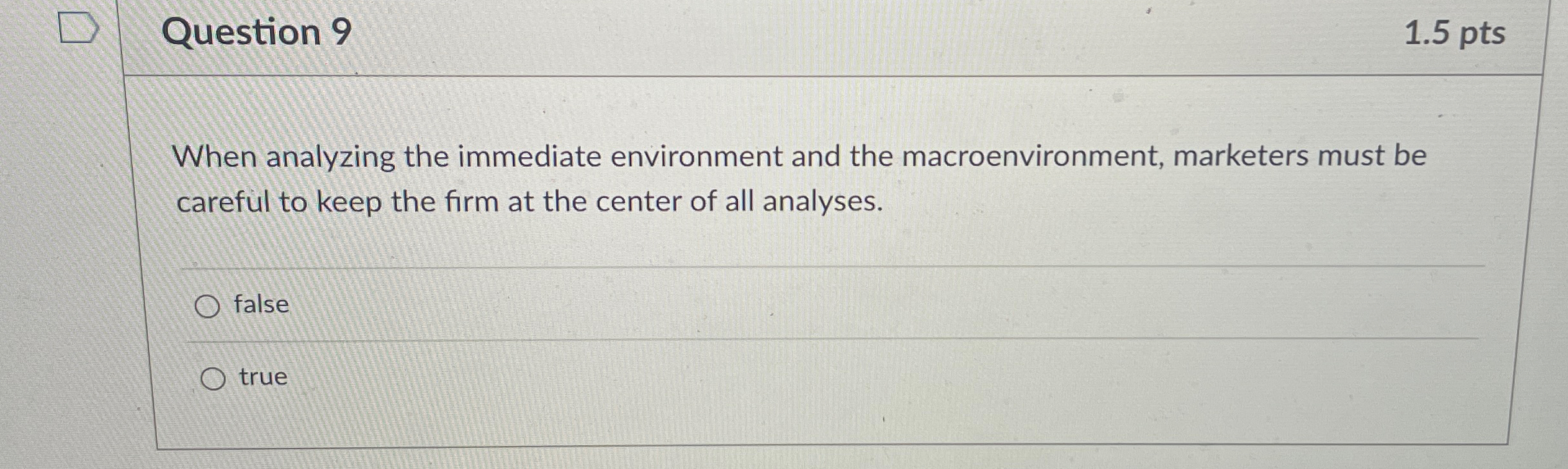 Solved Question 91.5ptsWhen analyzing the immediate | Chegg.com