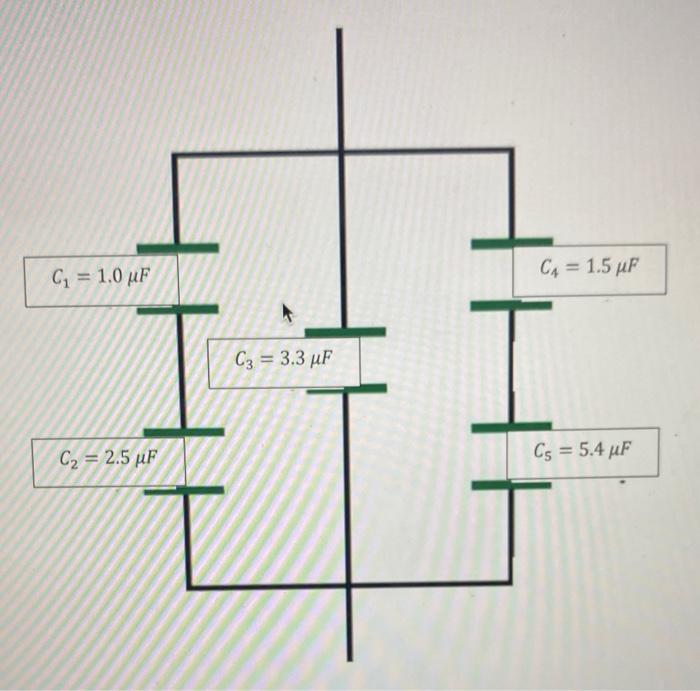 Solved The following photo shows a collection of capacitors | Chegg.com