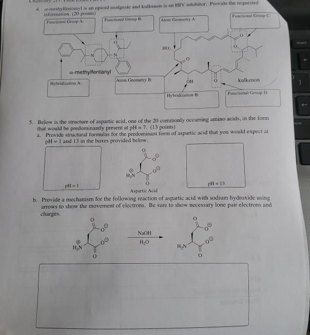 Solved Chemistry 4. c-methylfentanyl is an opioid analgesie | Chegg.com