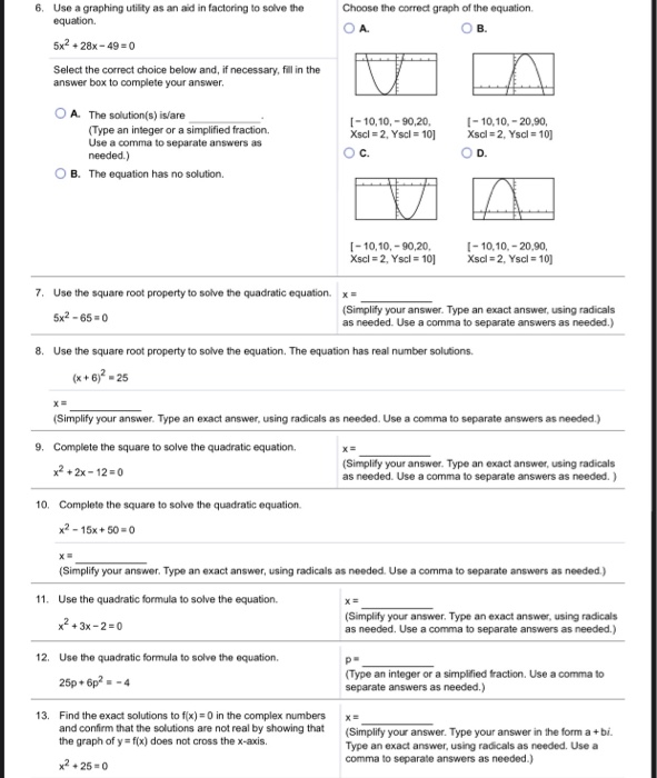 Solved 1. Use factoring to solve the equation. c2-3c-40 = 0 | Chegg.com