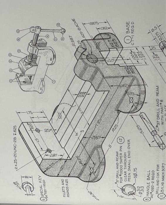 Solved Can someone draw the top, side, and front view with | Chegg.com