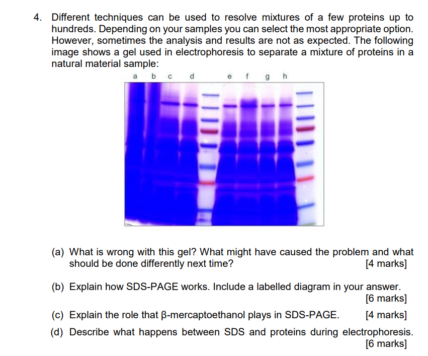 Solved Different techniques can be used to resolve mixtures | Chegg.com