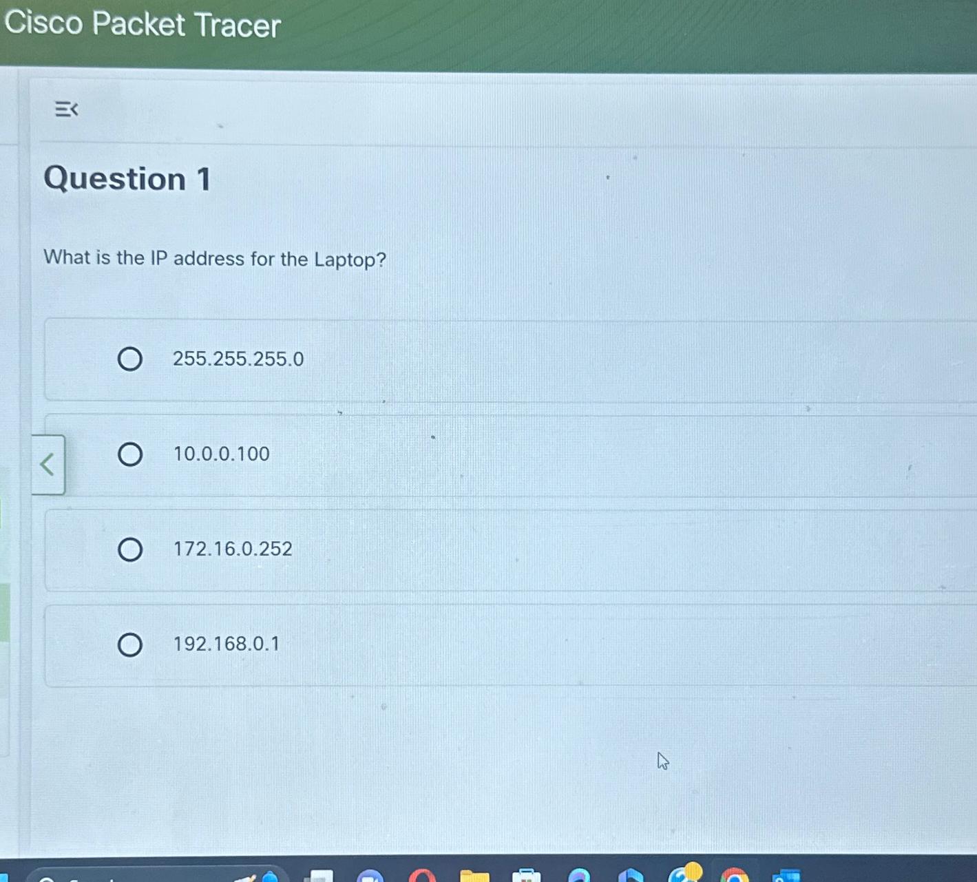 Solved Cisco Packet Tracer三