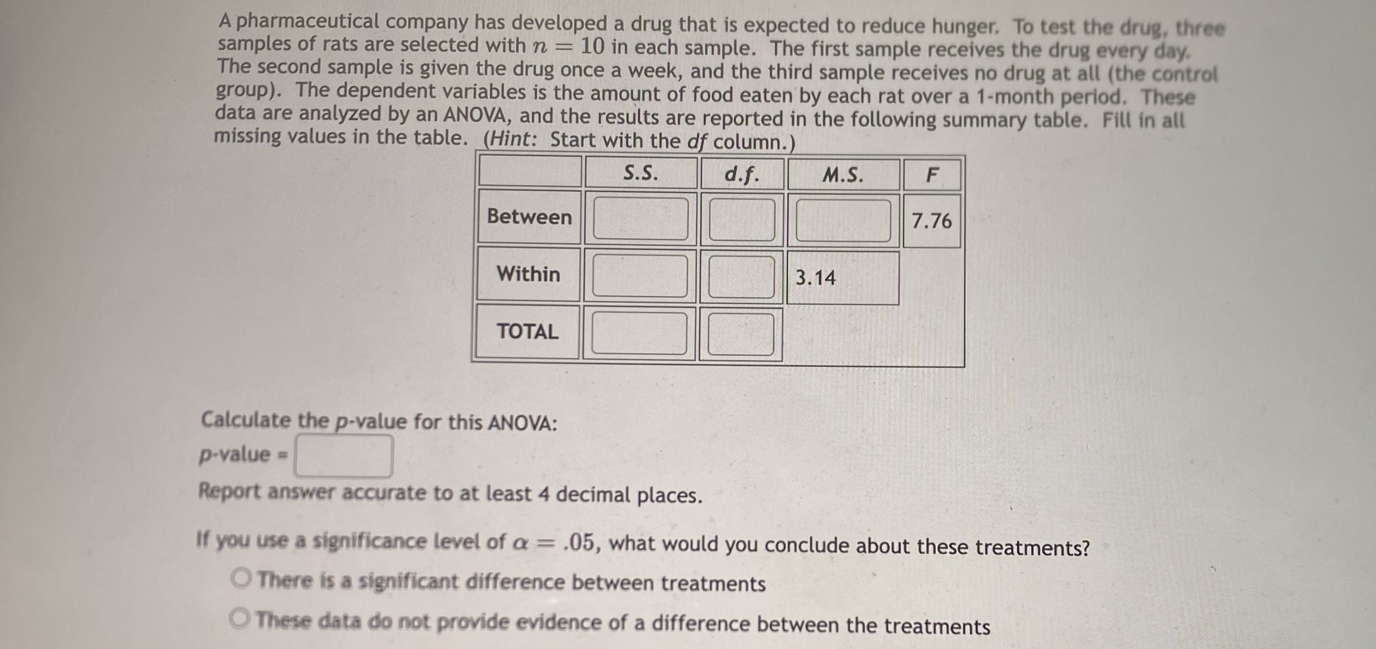 A pharmaceutical company has developed a drug that is | Chegg.com