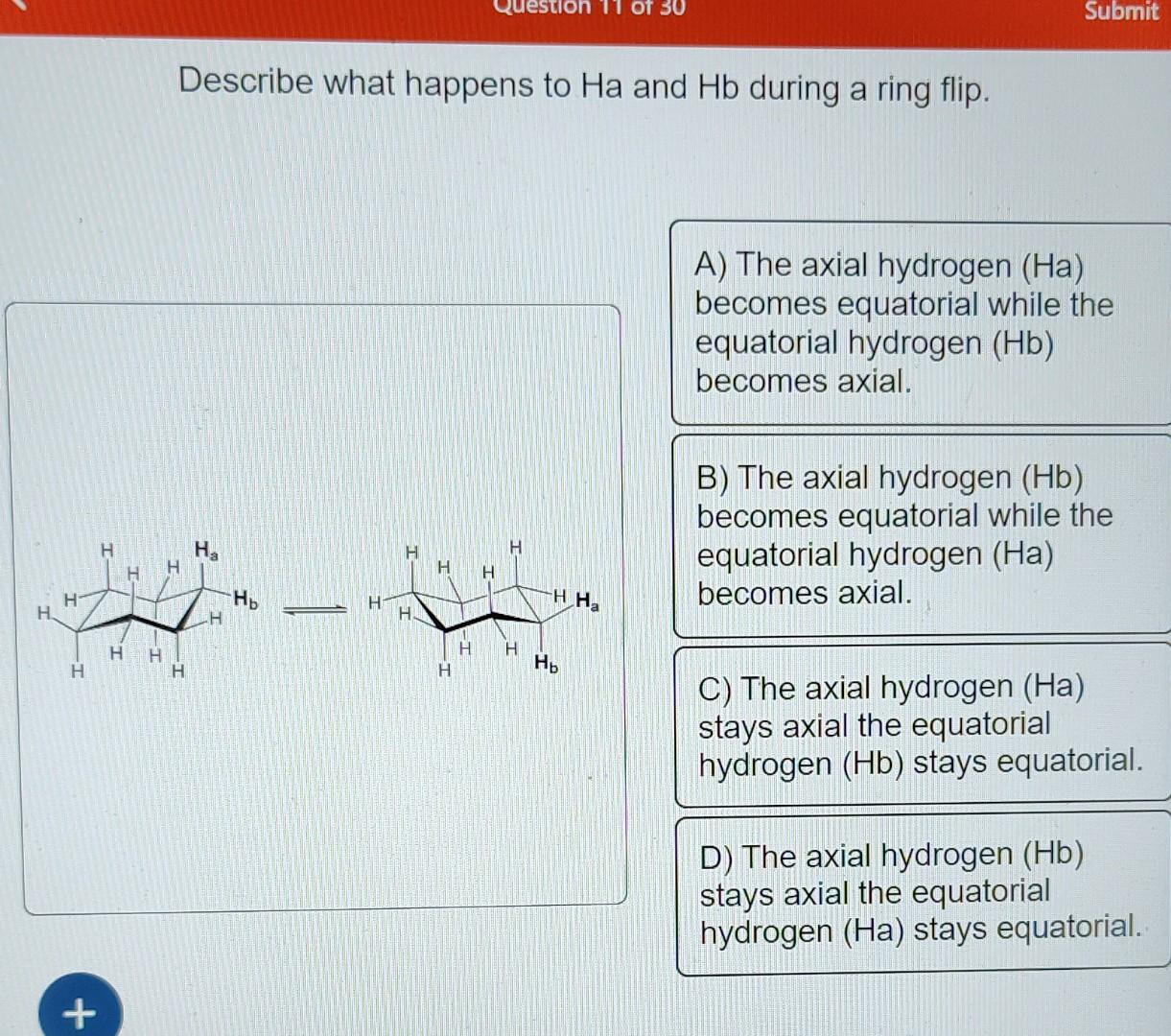 Solved Describe what happens to Ha and Hb during a ring | Chegg.com