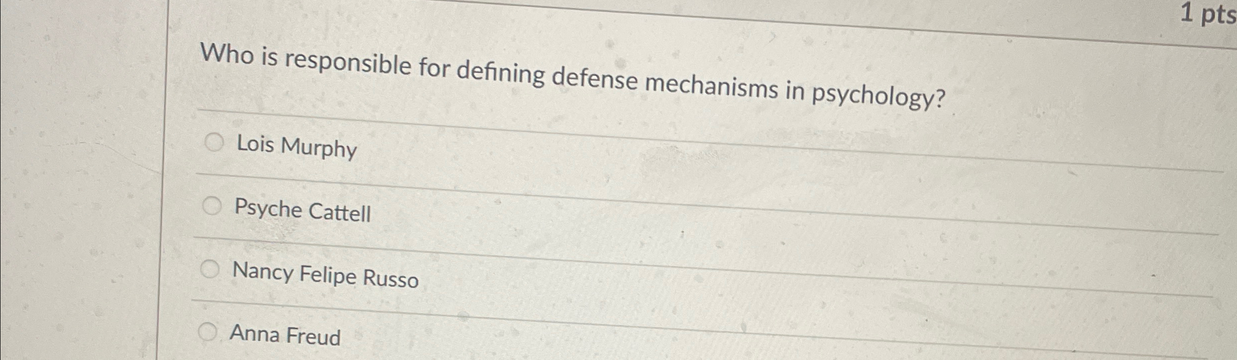 Solved Who is responsible for defining defense mechanisms in | Chegg.com