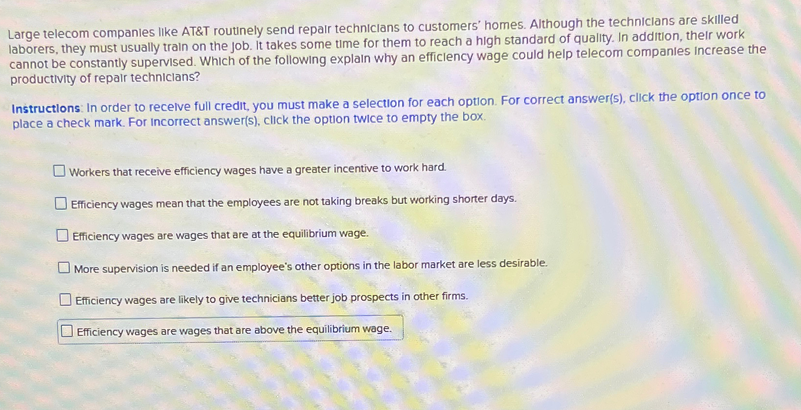 Solved Large telecom companles like AT&T routinely send | Chegg.com