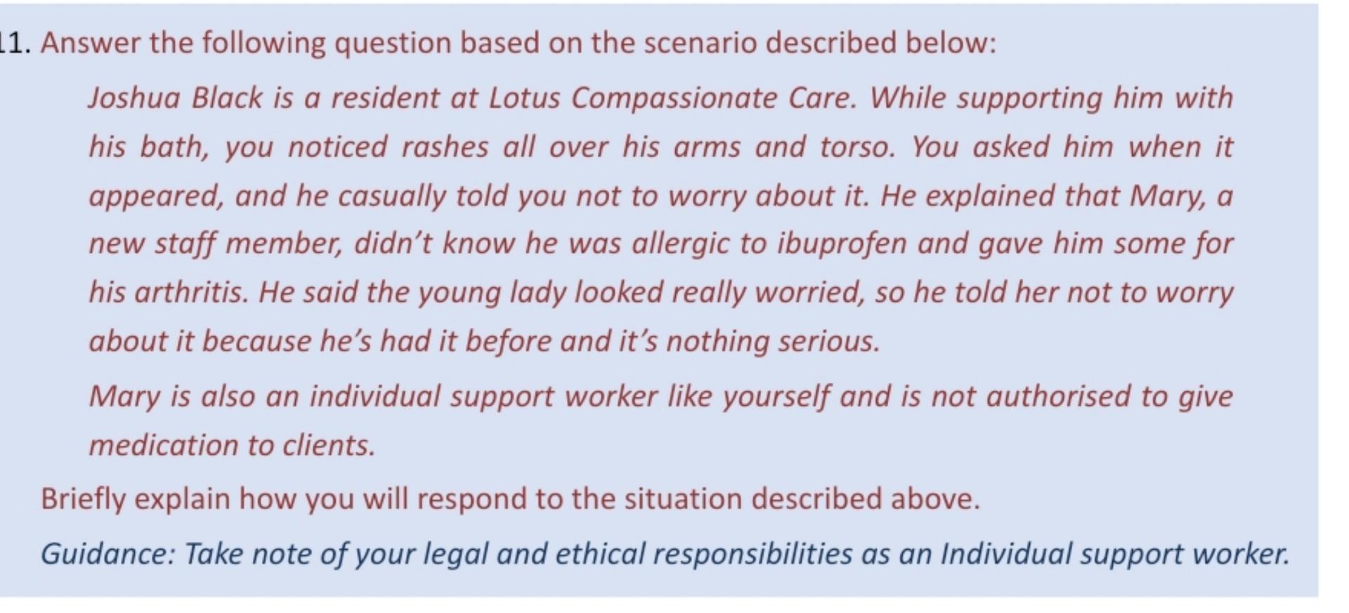 Solved 1. Answer the following question based on the | Chegg.com