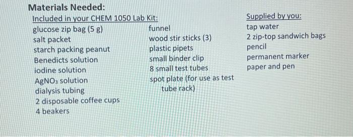 Name: Date: Lab Worksheet: Dialysis and Osmosis Part | Chegg.com