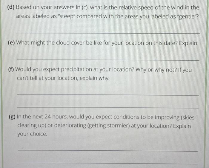 Solved EXERCISE 18.2 Using Isobar Maps to identify Trends | Chegg.com