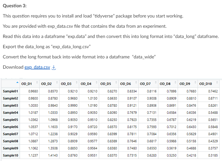 Solved Question 3:This question requires you to install and | Chegg.com