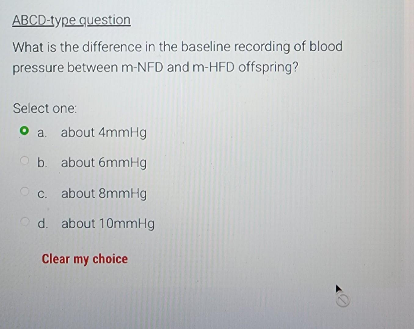 MAP (mmHg)Mean arterial pressure (MAP) and heart rate | Chegg.com