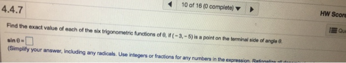 Solved Rewrite cos 49° in terms of its cofunction. cos 49° = | Chegg.com