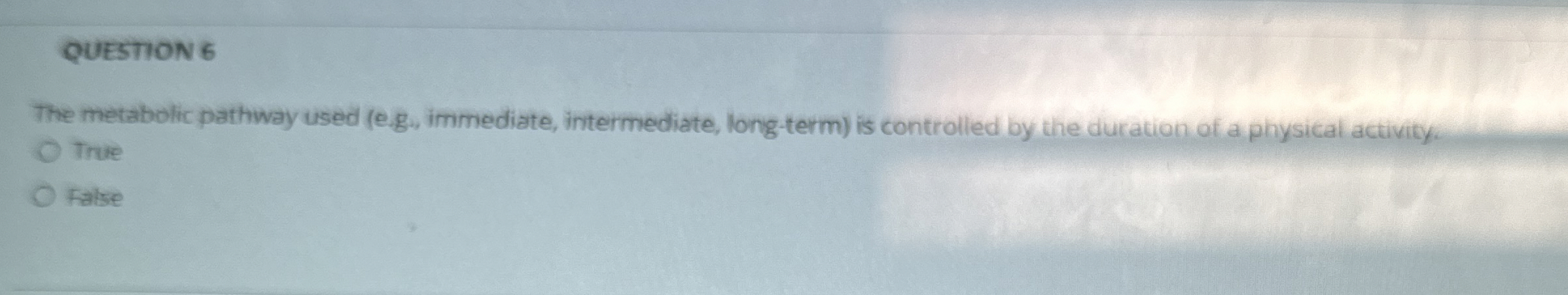 Solved The metabolic pathway used (e.g., ﻿immediate, | Chegg.com