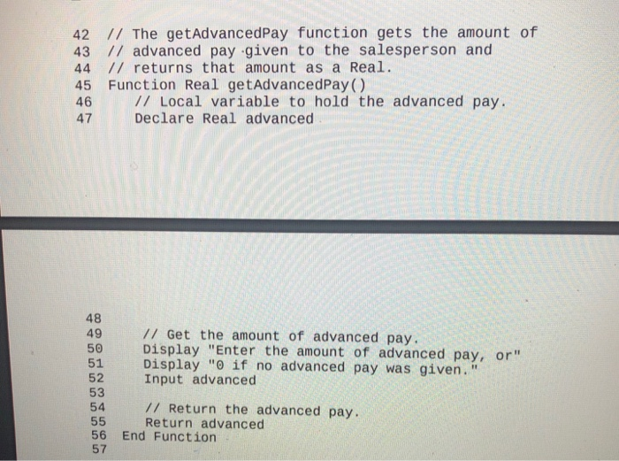 Solved 1 Module main() // Local variables Declare Real | Chegg.com