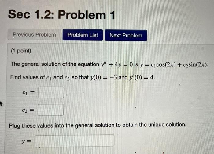 [Solved]: The general solution of the equation ( y^{ prime