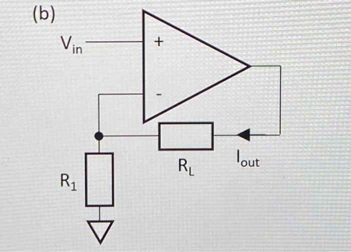 Solved (b) (i) Assuming an ideal opamp, find the closed-loop | Chegg.com