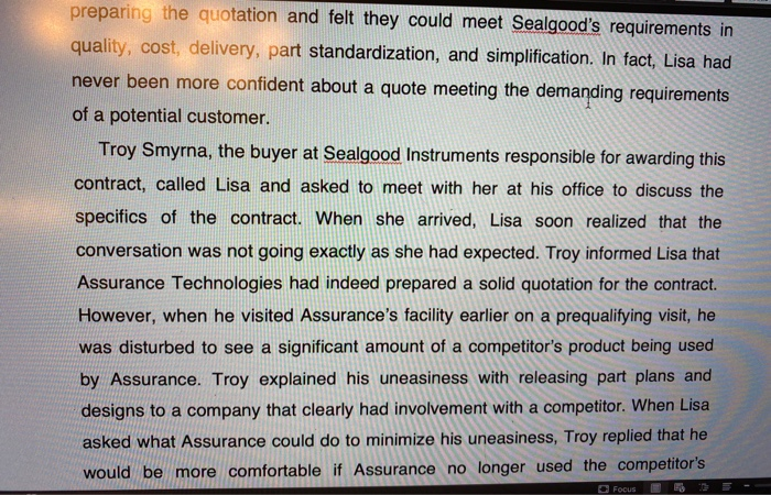 Scenario 1 Bryan Janz was just arriving back from | Chegg.com