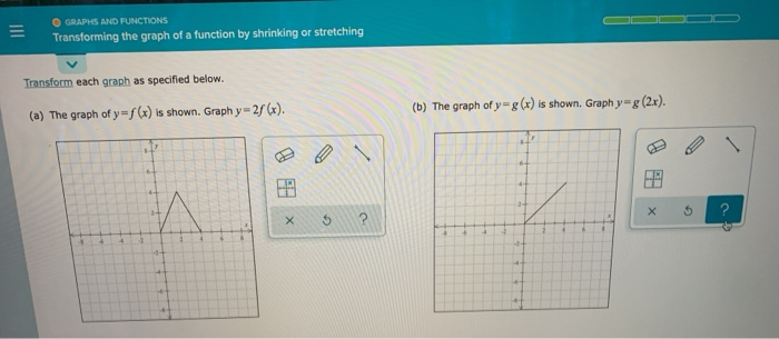 Solved GRAPHS AND FUNCTIONS Transforming the graph of a | Chegg.com