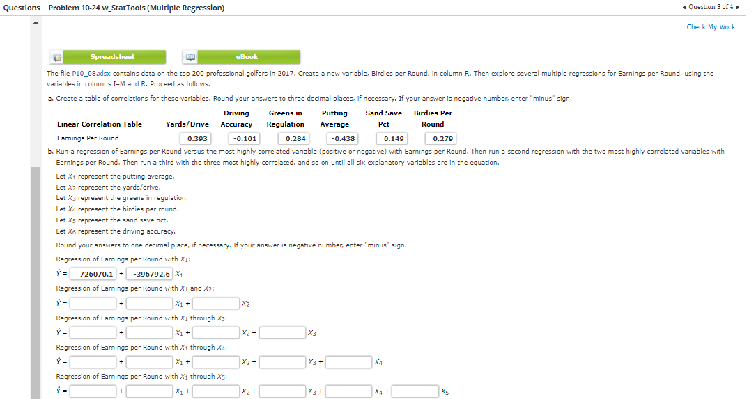 variables in columns I-M and R. Proceed as follows. | Chegg.com