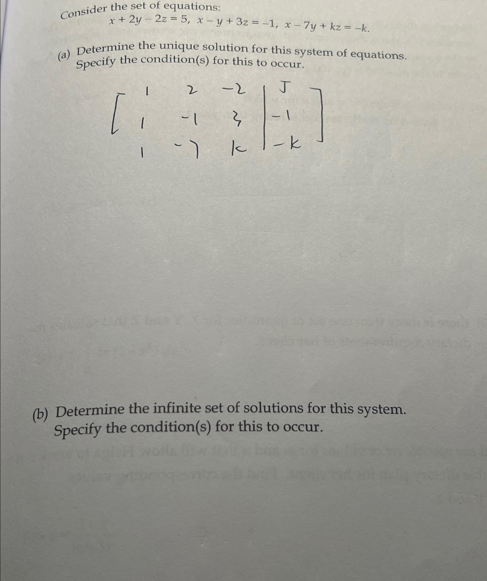 Solved Consider the set of | Chegg.com