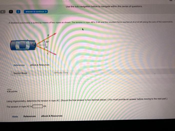 Solved Use the sub navigation below to navigate within this | Chegg.com