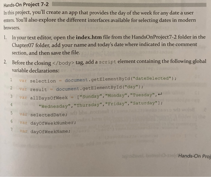 Solved I need the code that goes between the opening and | Chegg.com