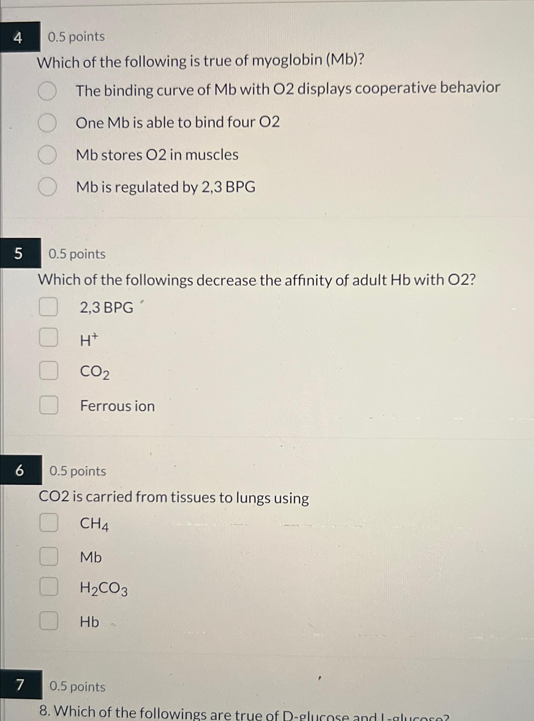Solved 40.5 ﻿pointsWhich of the following is true of | Chegg.com
