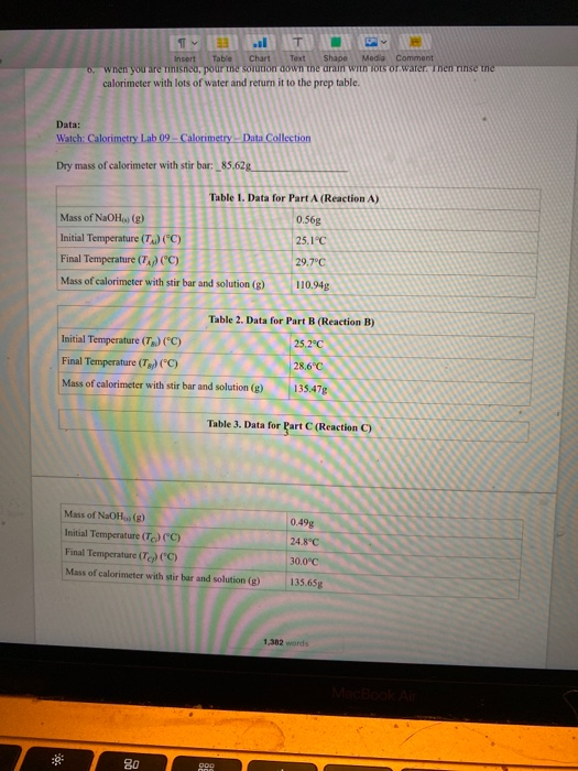 Solved Tv T Text Insert Table Chart Shape Media Comment Part | Chegg.com