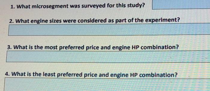 Solved Conjoint Analysis helps marketers better understand | Chegg.com